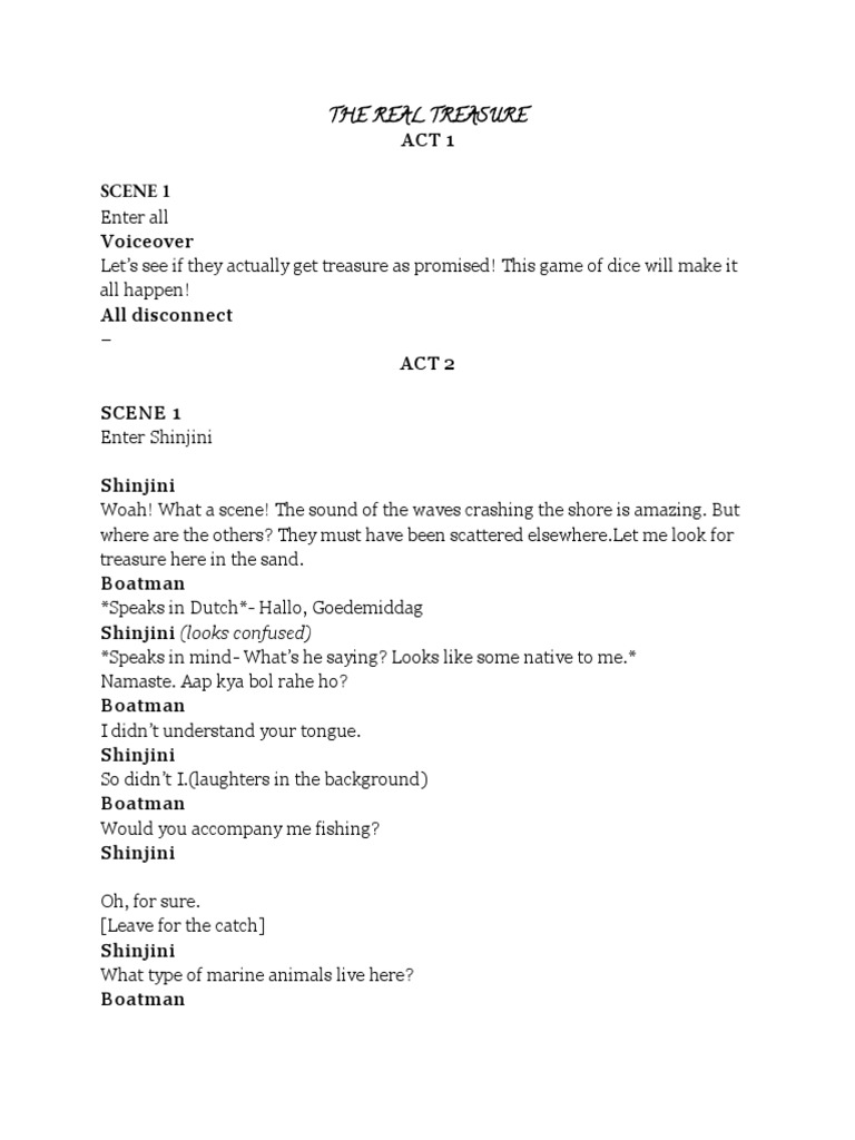 The Real Treasure | Download Free PDF | Organisms