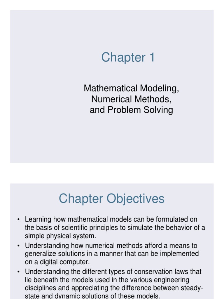 Mathematical Modeling, Numerical Methods, and Problem Solving | PDF | Matrix (Mathematics) | Matlab