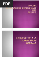 Exercices de terminologie médicale | PDF | Urine | Spécialités médicales