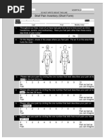 PRWE PRWHEUserManual Dec2007 | PDF | Validity (Statistics) | Pain