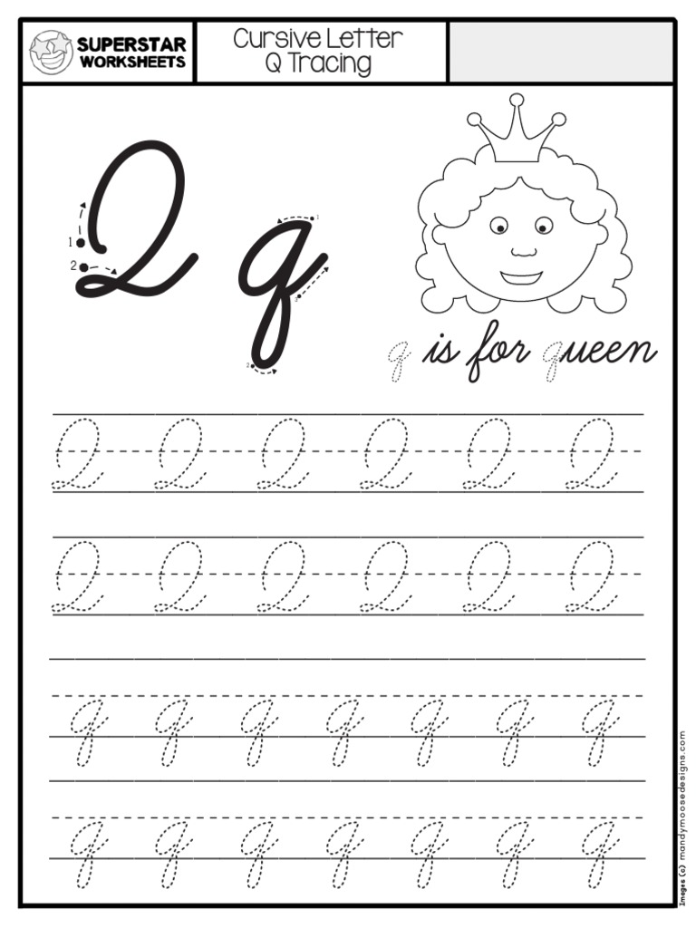 Cursive Letter Q | PDF