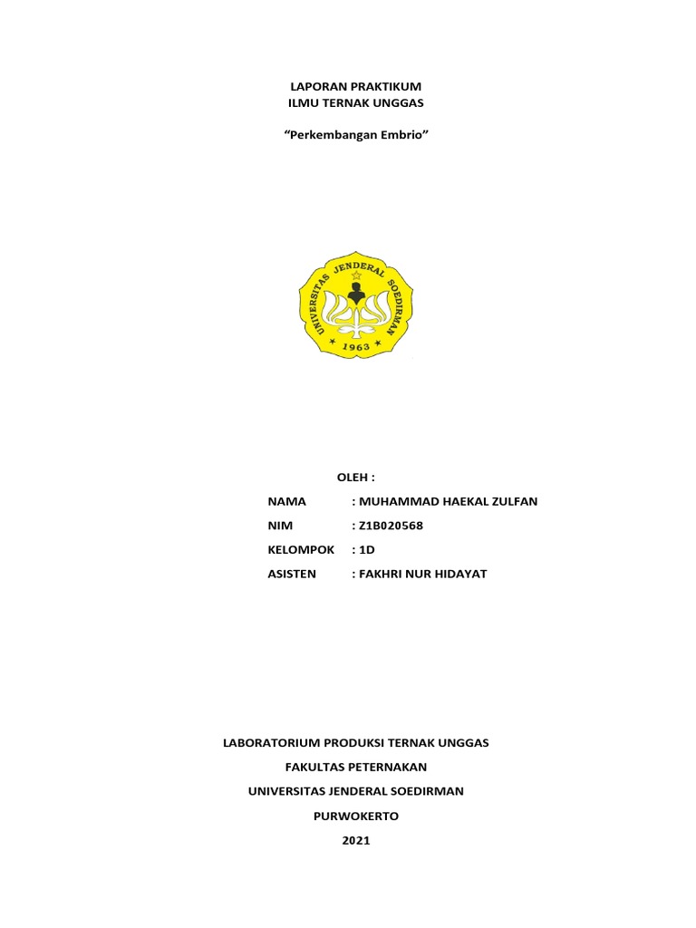 MUHAMMAD HAEKAL ZULFAN - Z1B020568 - 1D - FAKHRI NUR HIDAYAT ...