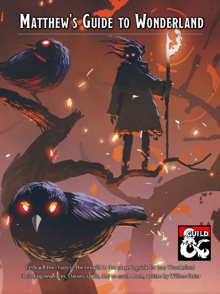 Wonderland Players Guide | PDF | Elf (Dungeons & Dragons) | Dungeons ...