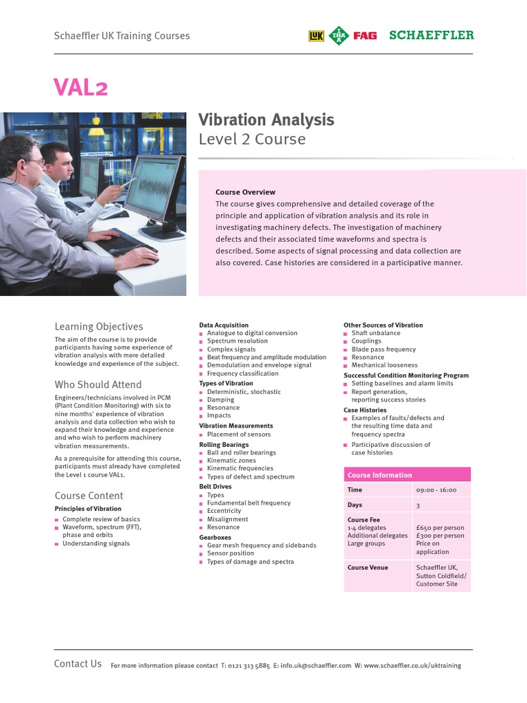 Vibration Analysis: Level 2 Course | PDF | Computer Engineering ...