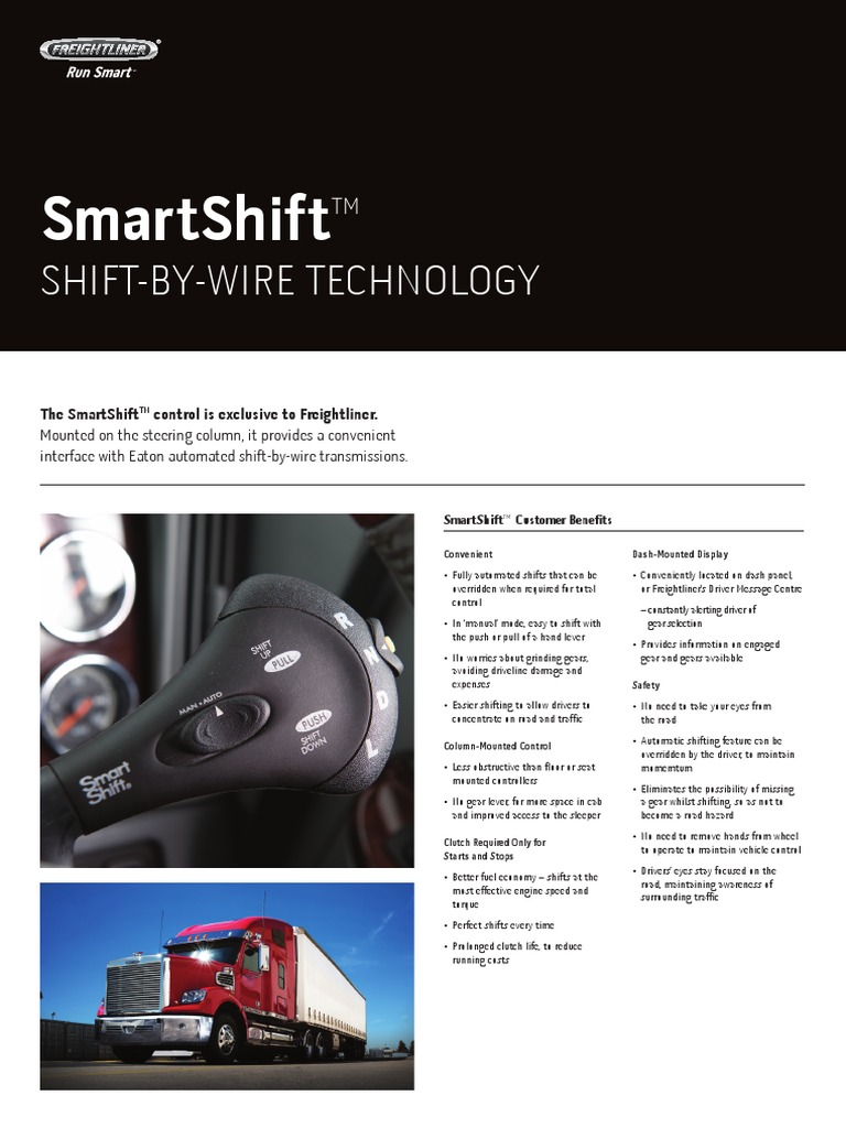 Freightliner SmartShift Transmission PDF | PDF | Transmission ...
