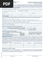 Solicitud de Carta Suma Remanente AXA | PDF