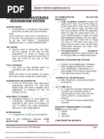 Front Office Script | PDF | Hotel | Service Industries