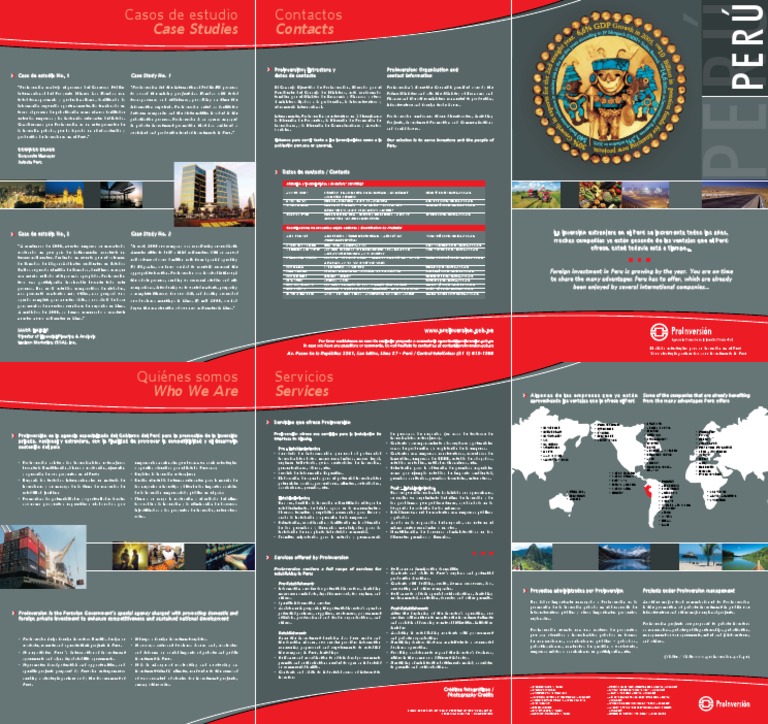 Peru - Brochure | PDF | Empresas | Economias
