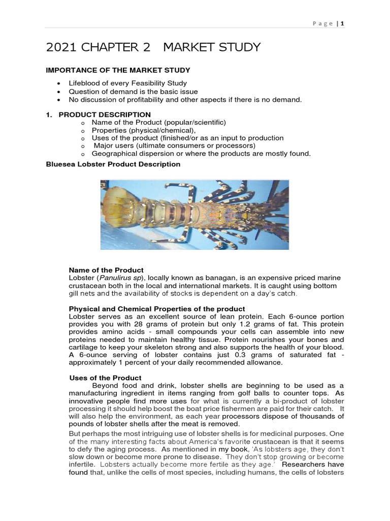 2021 Chap2 Market Study | PDF | Proteins | Fat