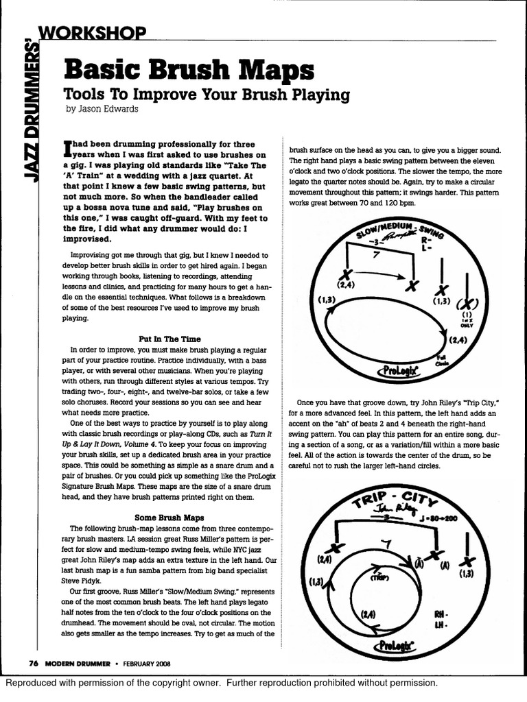 Basic Brush Maps | PDF