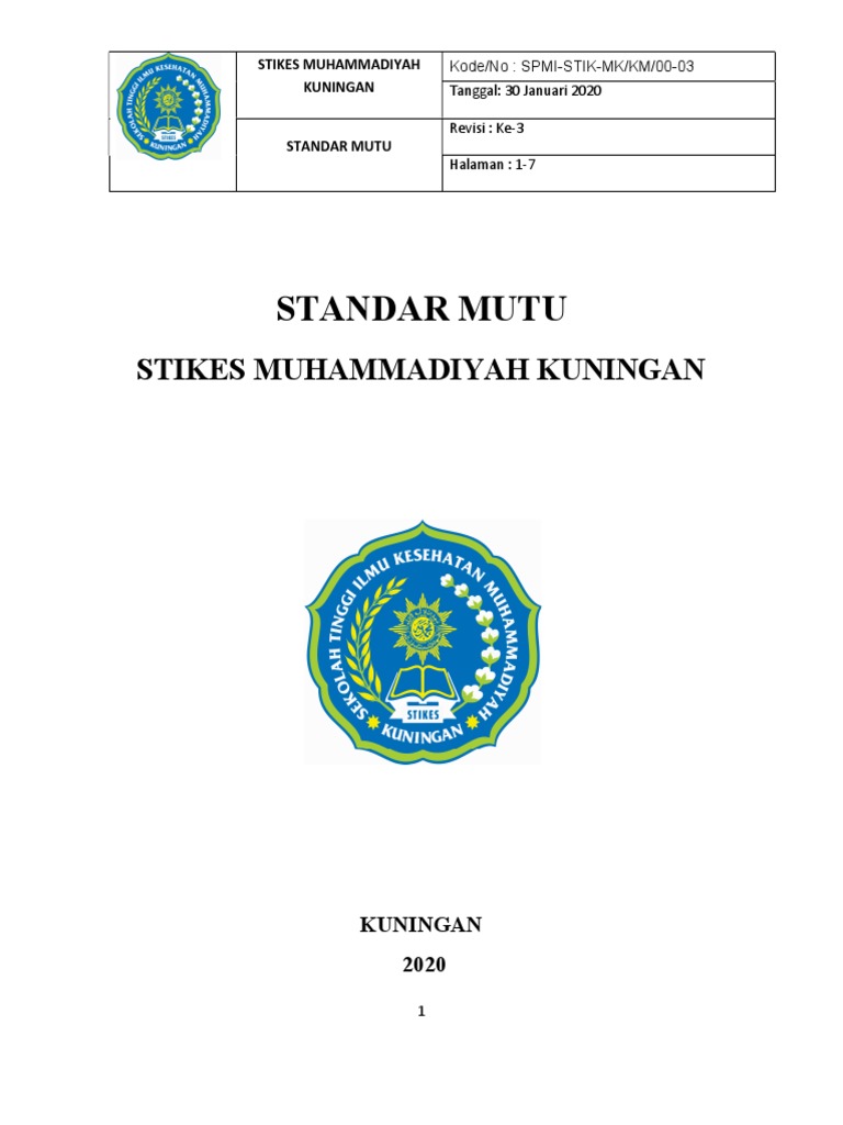 Standar Mutu | PDF