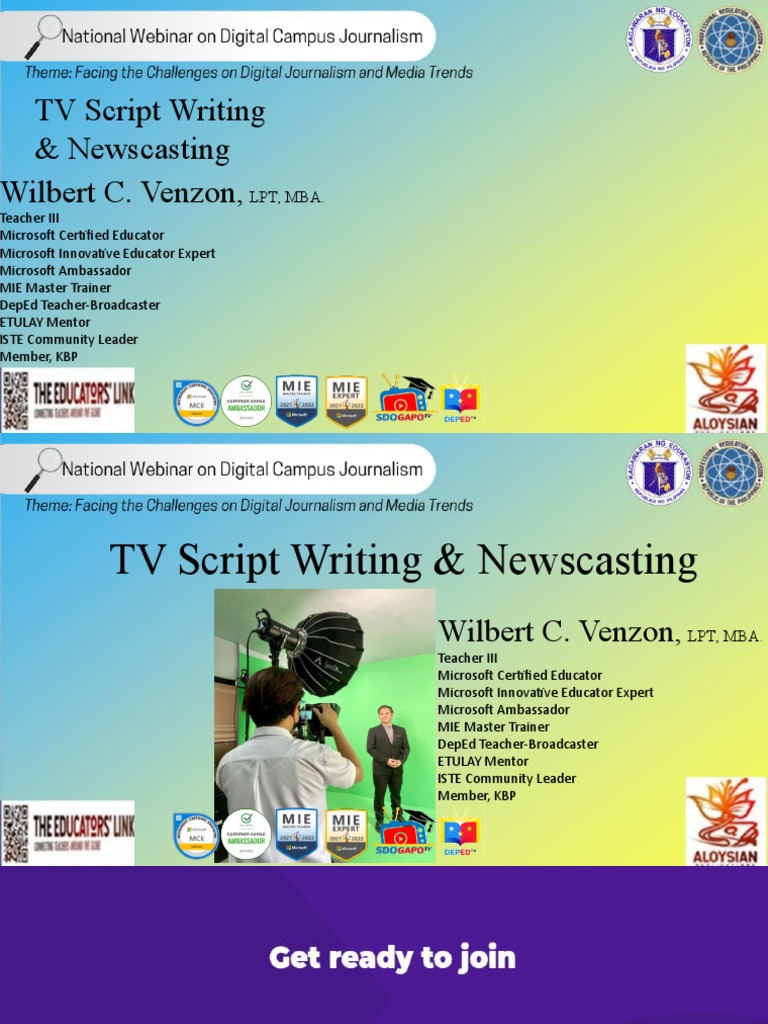 TV Script Writing & Newscasting: LPT, Mba | PDF | Body Language | News