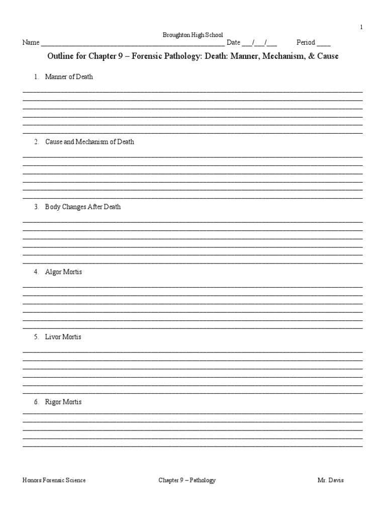 Estimating Pmi With Rigor Mortis | PDF | Autopsy | Forensics