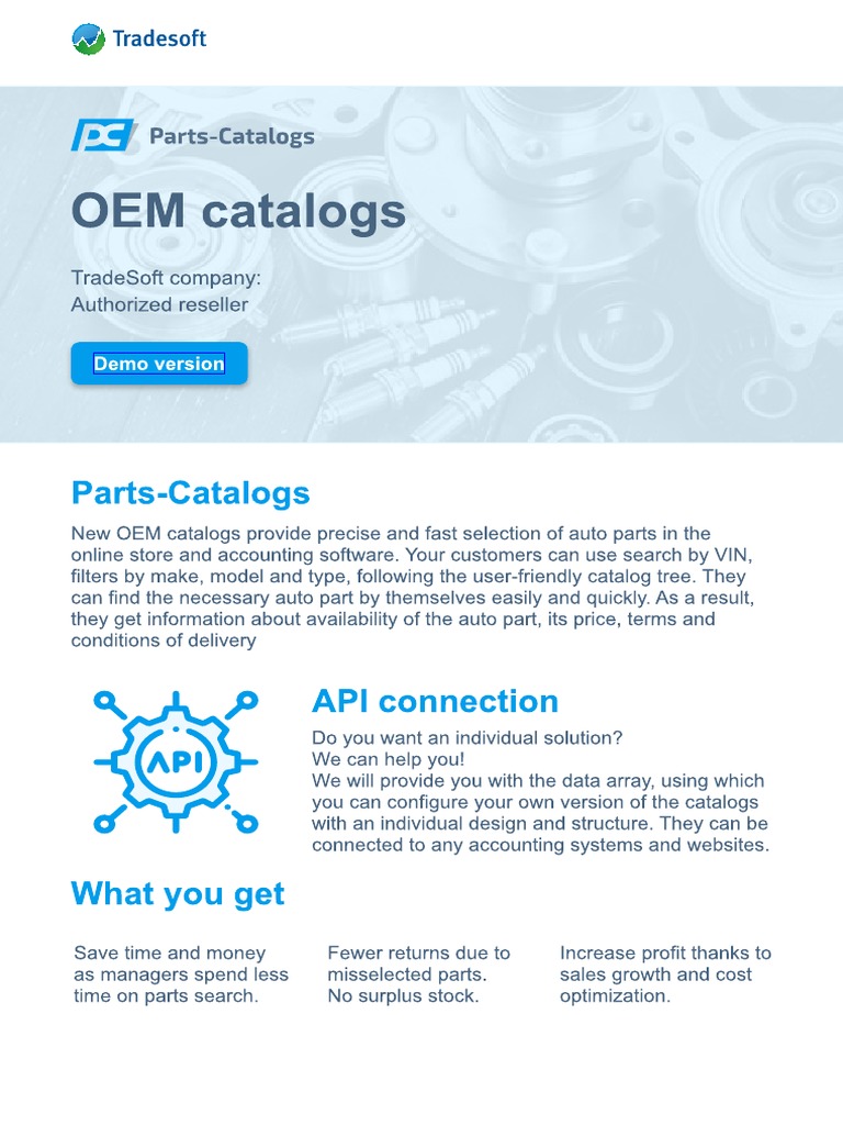 Parts-Catalogs Api Shestakova | PDF | Online Shopping | Computing