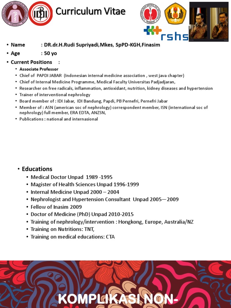 Komplikasi Non Infeksi CAPD IPDI Okt2020 | PDF