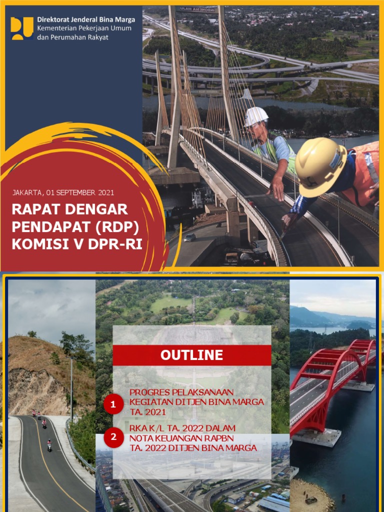 Bina Marga 1-9-2021 PKL 14.00 Wib | PDF