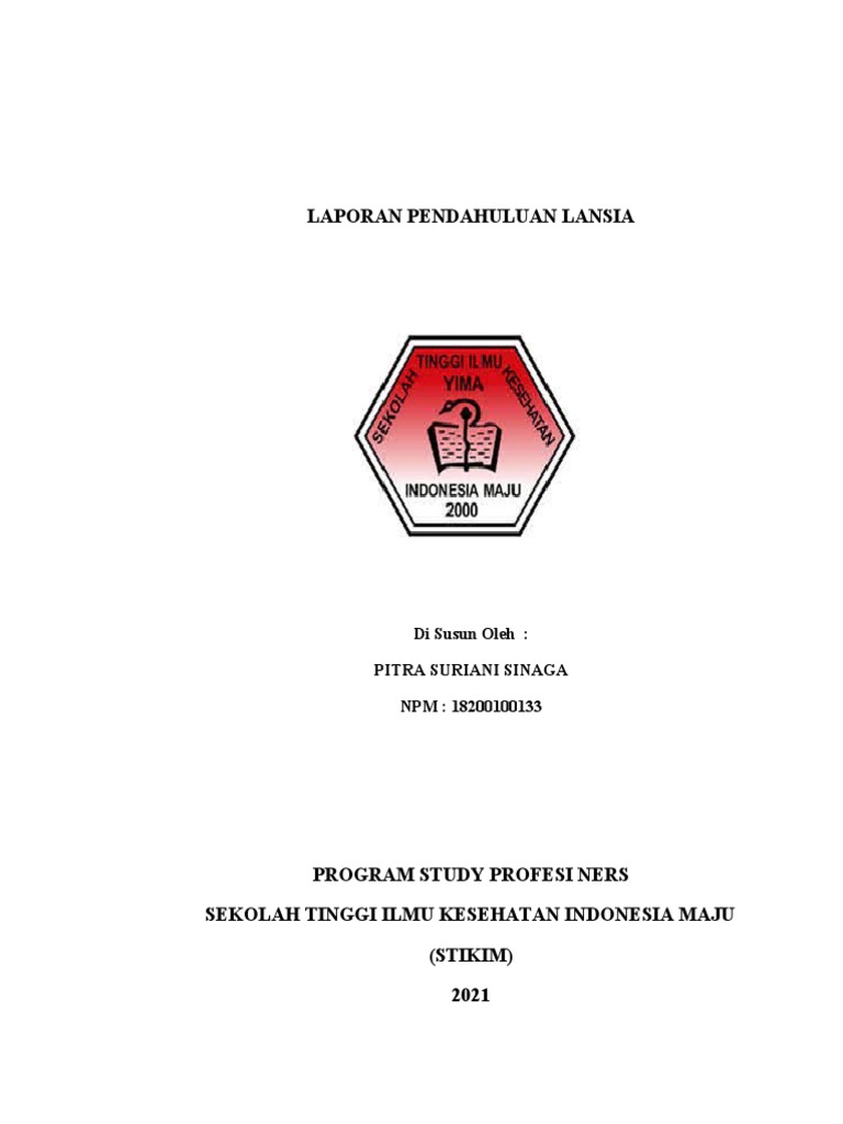 Proses Penuaan Lansia: Definisi dan Teori | PDF | Pengembangan Diri