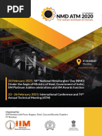 Brochure - IIM-ATM 2024 | PDF | Metallurgy | Bangalore