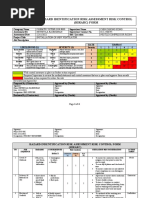 HIRARC Table Dosh Office | PDF | Risk | Injury
