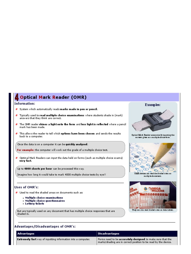 WWW Ictlounge Com HTML Direct Input Devices HTM | PDF | Optical Character Recognition | Barcode