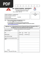 Bharathiar University Application For Degree Certificate | PDF | Doctor Of Philosophy
