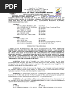 Barangay Tax Code Sample | PDF | Revenue | Taxes