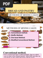 Methods of Cake Making | PDF