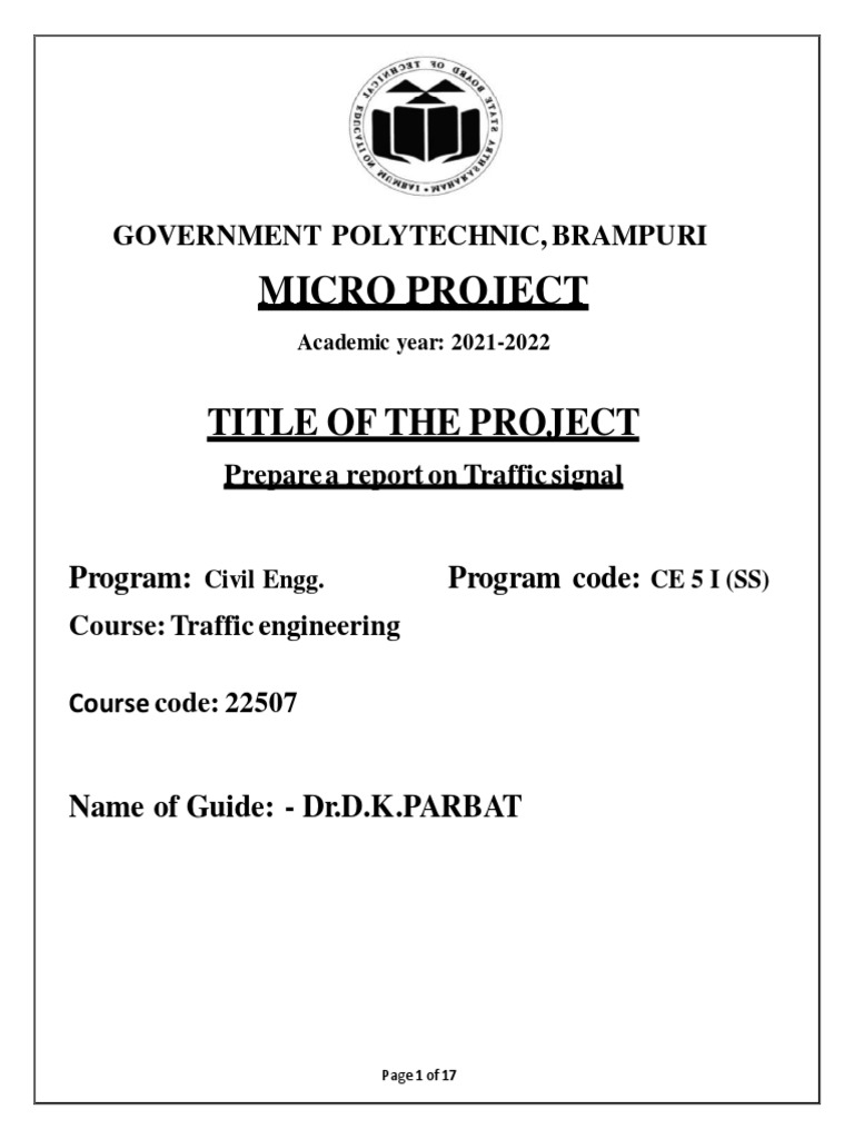 Micro Project TRE | PDF | Learning | Cognition