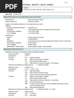 Safety Data Sheet: Sunlight Liquid | PDF | Environmental Science | Safety