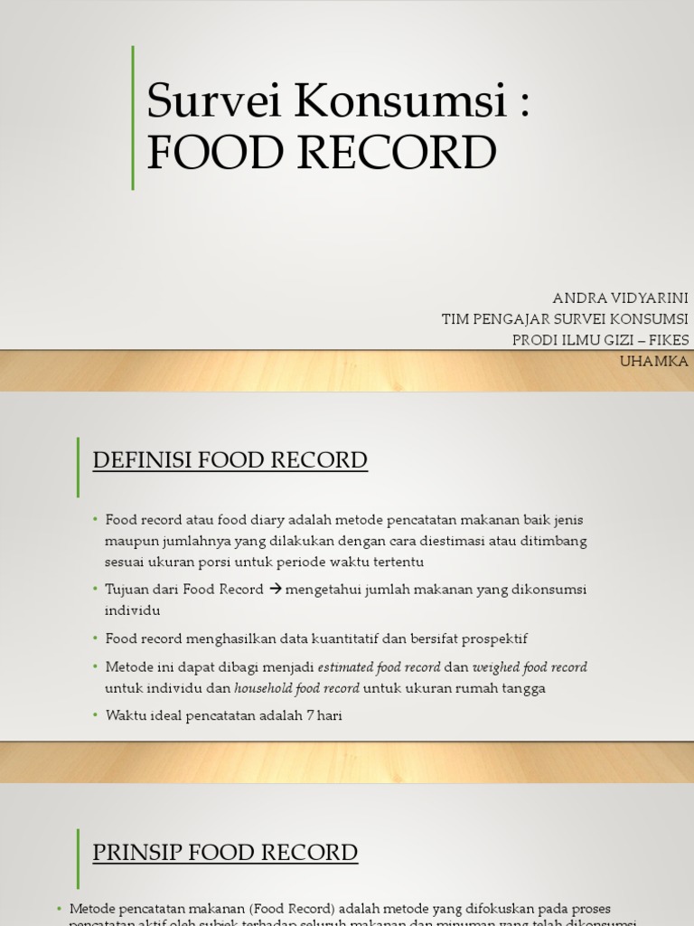 K-9 Food Record | PDF | Kesehatan Holistik