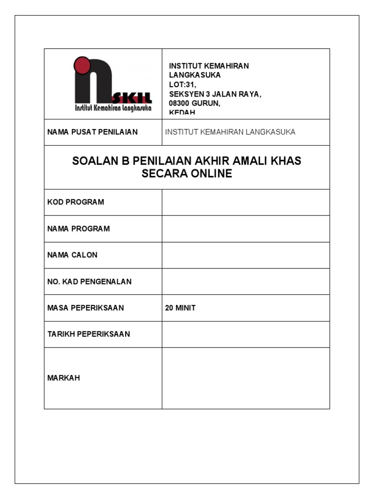 Laporan Ujian Amali Program Pendawaian Elektrik Single Phase | PDF