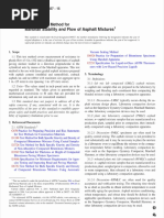 ASTM D6927 Standard Test Method For Marshall Stability and Flow of ...