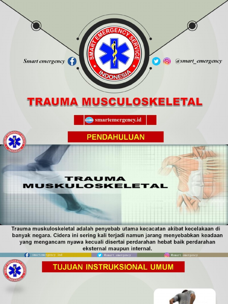 Trauma Musculoskeletal | PDF