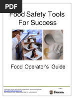 Food Service Inspection Checklist | PDF