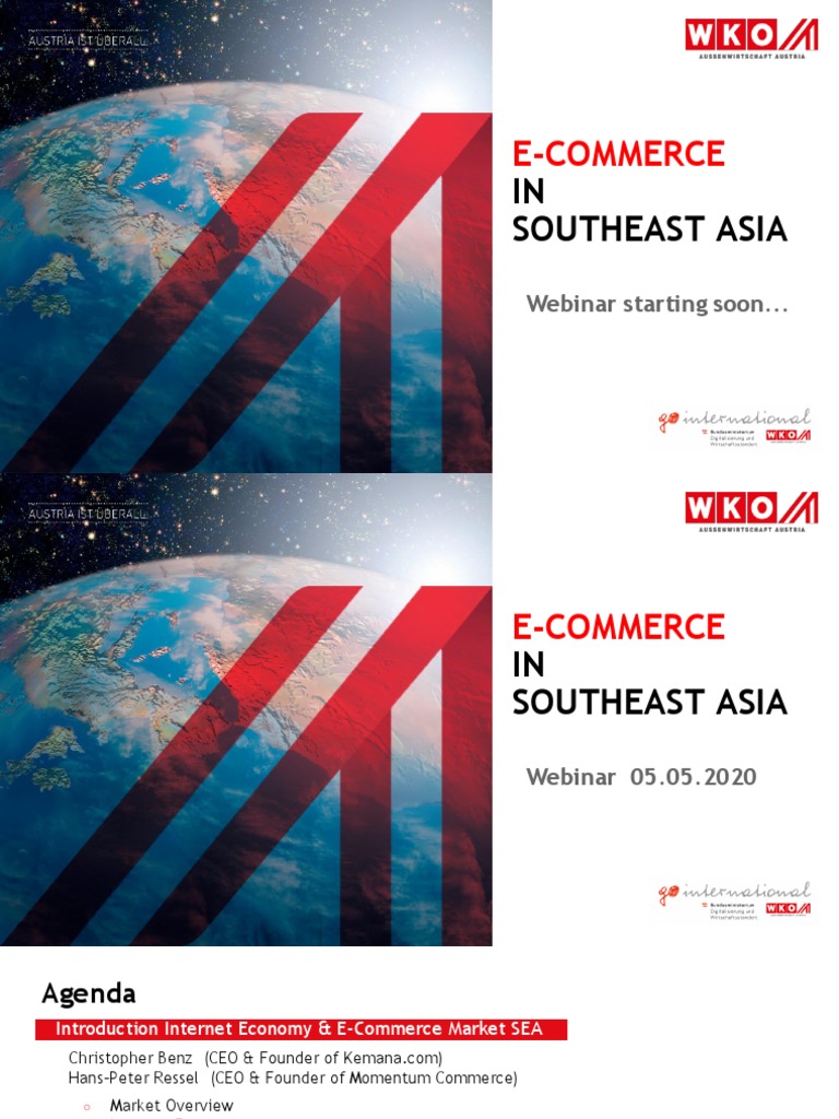 E-Commerce: IN Southeast Asia | PDF | E Commerce | Online Shopping