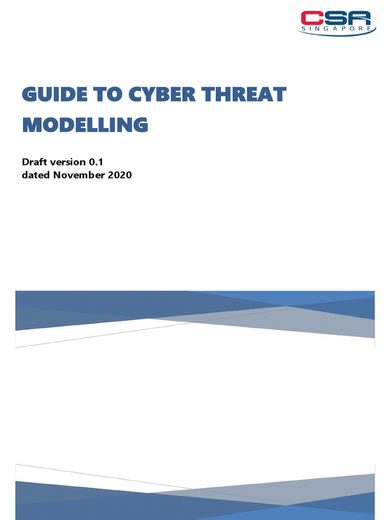 Guide To Cyber Threat Modelling | PDF | Security | Computer Security