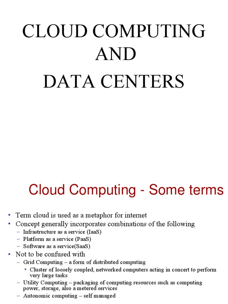 Cloud Computing Introduction | PDF | Grid Computing | Cloud Computing