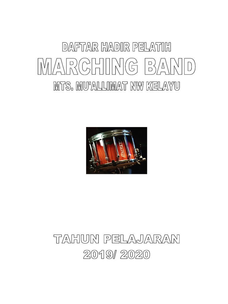 Absensi Pelatih Marching Band | PDF