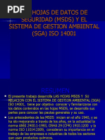 Triptico Sga | PDF | Toxicidad | Material explosivo