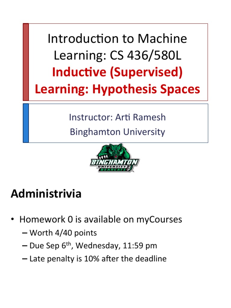 2-Inductive Learning | PDF | Statistical Classification | Artificial ...
