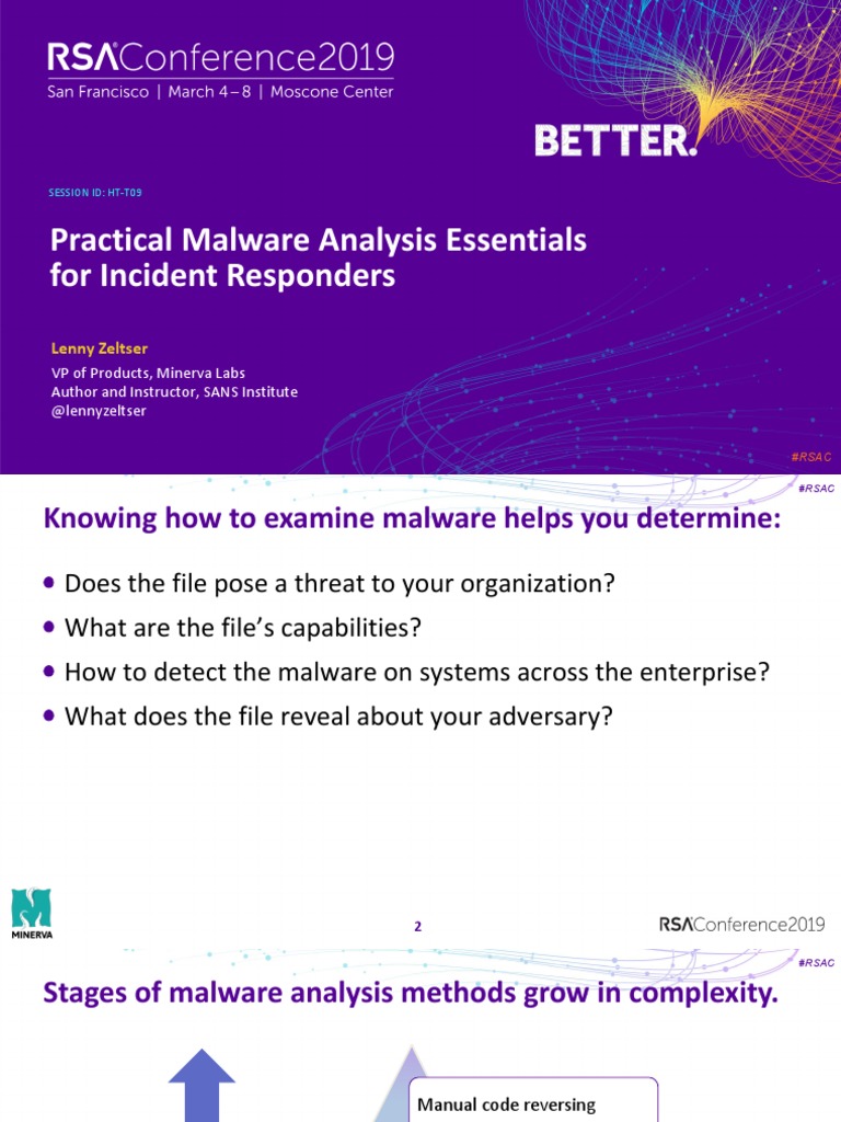 HT-T09 - Practical Malware Analysis Essentials For Incident Responders ...