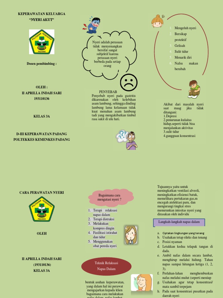 Leaflet Nyeri Akut | PDF