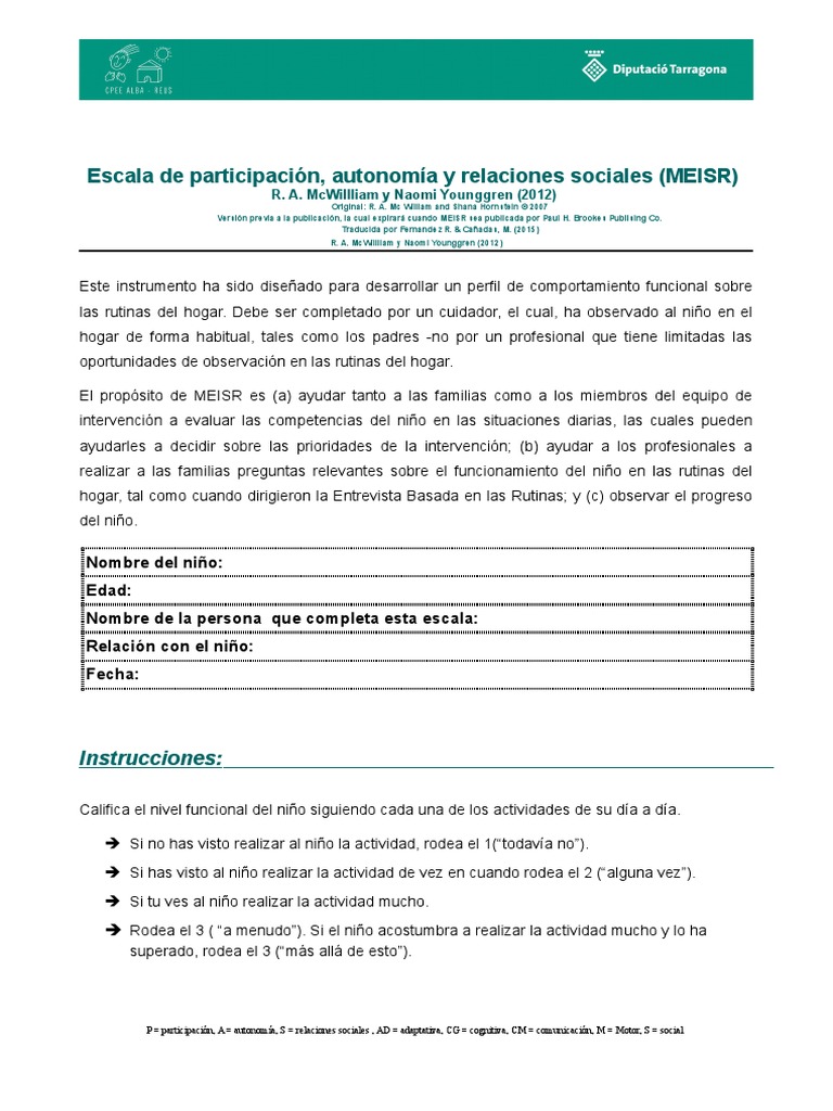 Escala Meisr Editada Tota Sencera | PDF | Softlines (venta minorista ...