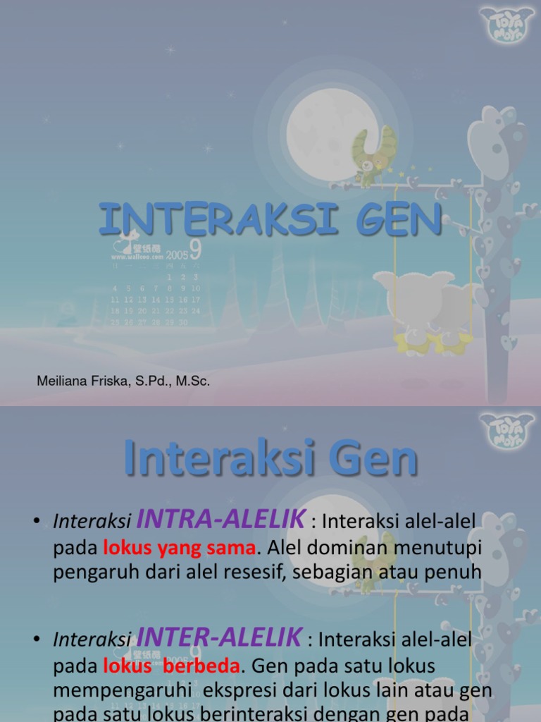 Interaksi Gen | PDF