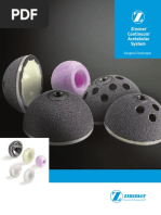 175564-210430 ANZ BI-MENTUM Surgical Technique-Updated | PDF | Hip | Drill