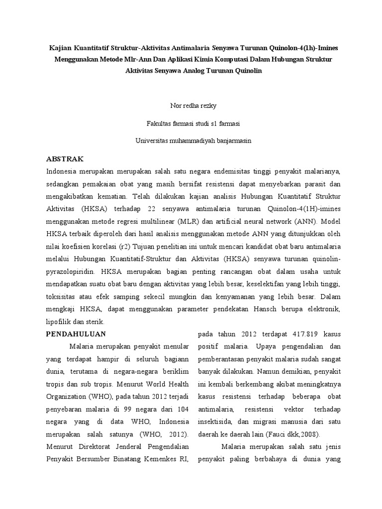 Riview Jurnal Pemodelan | PDF