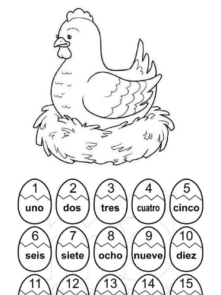 La Gallina y los números | PDF