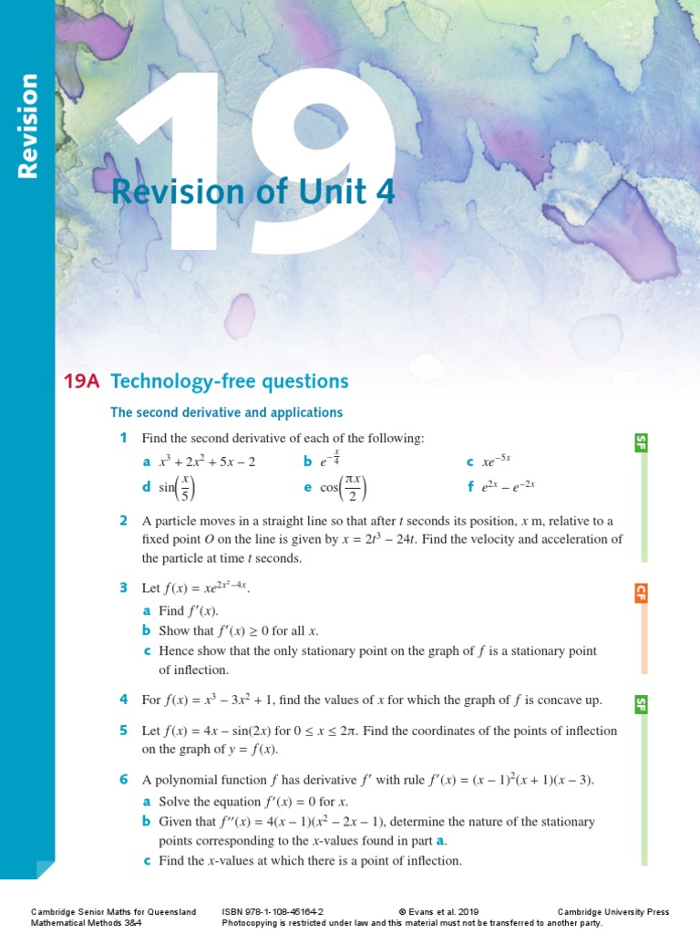 Math Method Textbook Unit 4 Revision | PDF | Normal Distribution ...