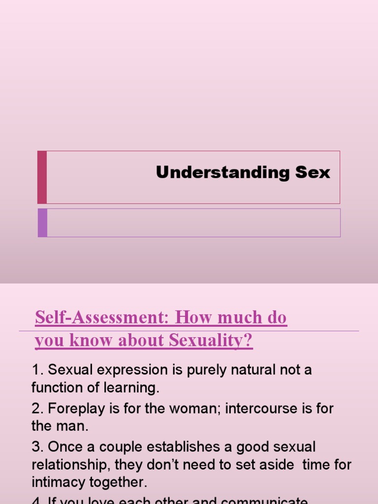 Week 1 Understanding Sex Pdf Testicle Female Genital Mutilation