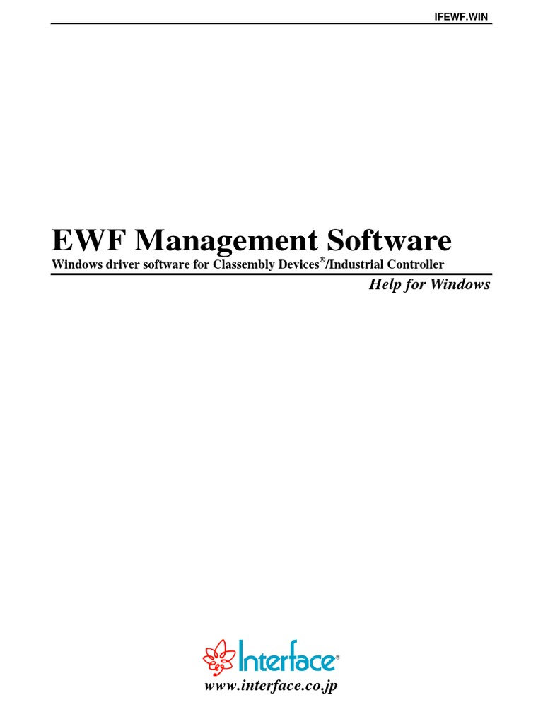 EWF Management Software: Help For Windows | PDF | Library (Computing ...